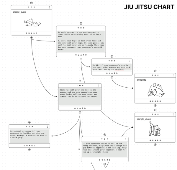 BJJ Flow Chart